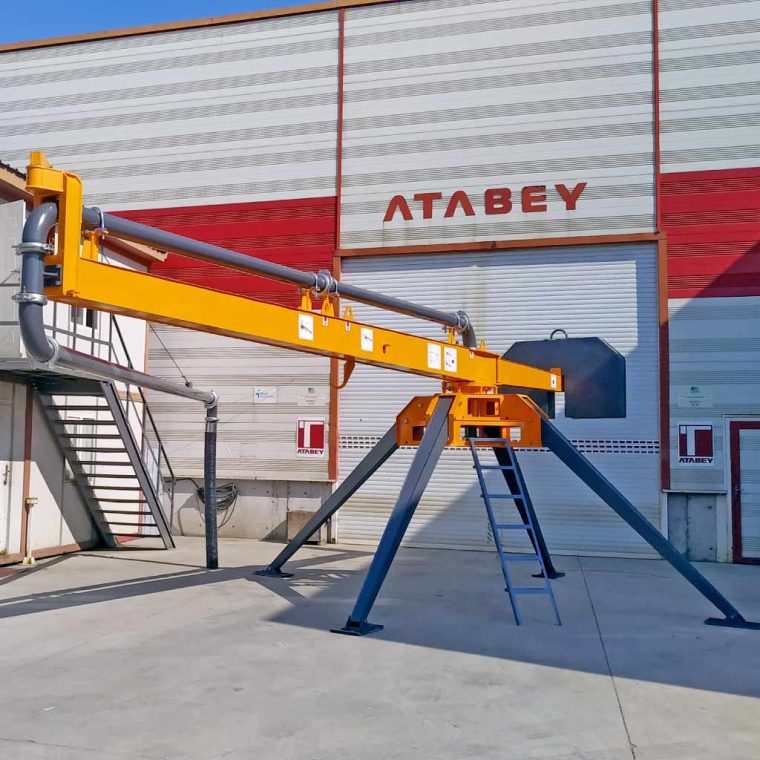 Spider Placing Boom – Concrete Placer