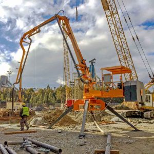 Spider Placing Boom – Concrete Placer