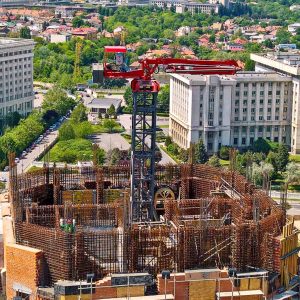 Spider Placing Boom – Concrete Placer