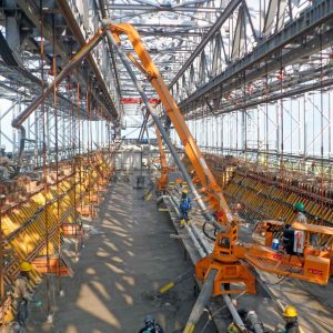 Spider Placing Boom – Concrete Placer