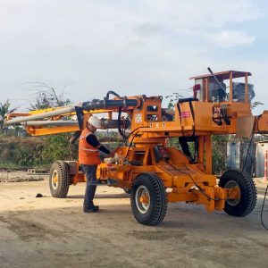 Spider Placing Boom – Concrete Placer
