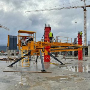 Spider Placing Boom – Concrete Placer